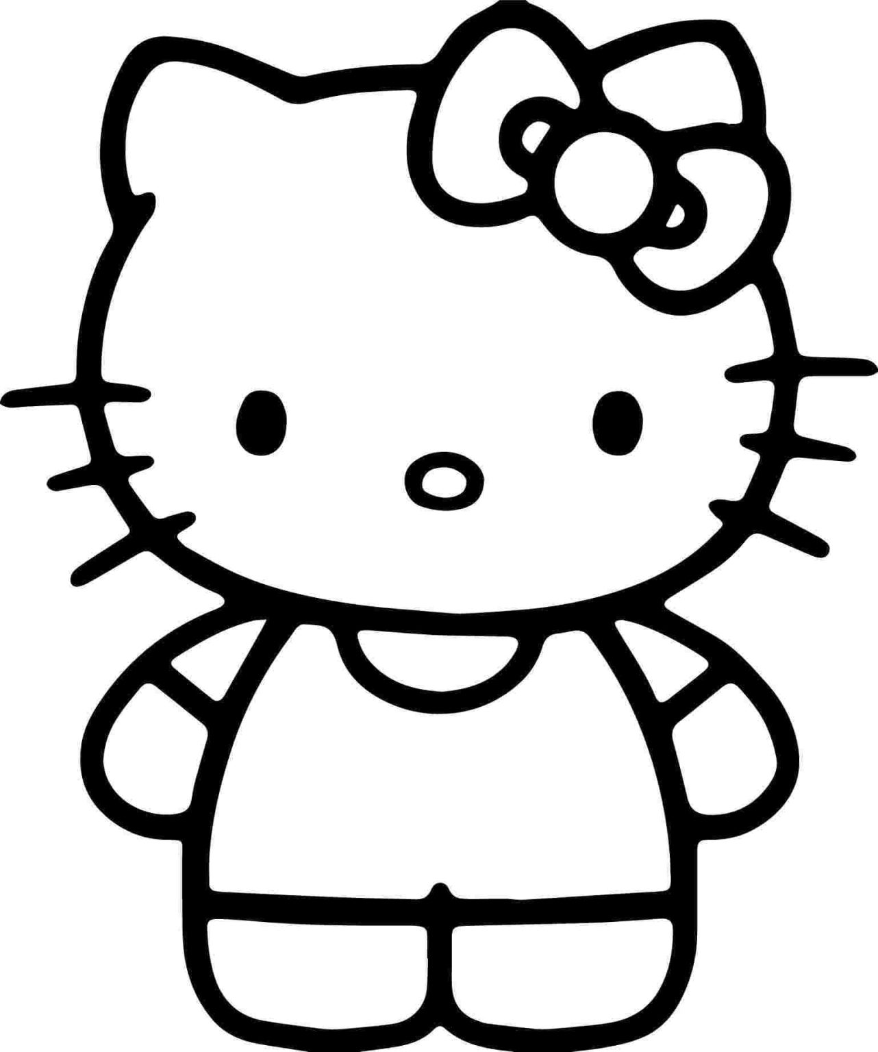 Hello Kitty para colorir - Blog Roupinhas Tec-Bebe